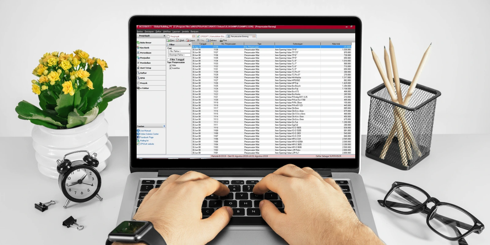 Cara Melakukan Inventory Adjustment pada Software Accurate